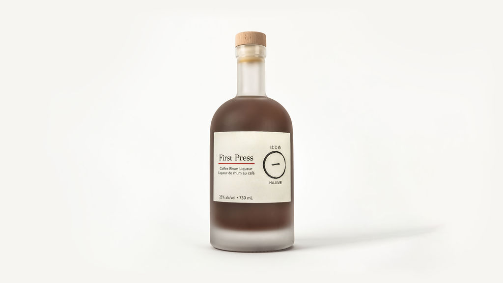 Hajime First Press | Premium Coffee Rhum Liqueur | 25% ABV | Milan ...